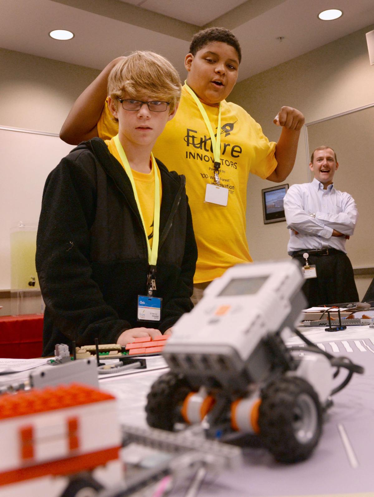 Wiley Magnet Middle School's Future Innovators at WF Innovation Quarter