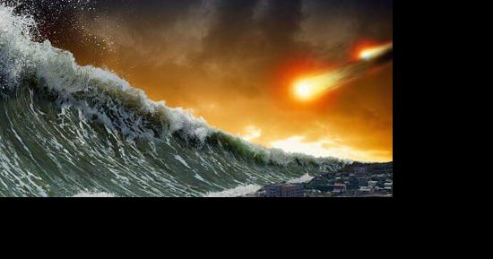 asteroid impact tsunami