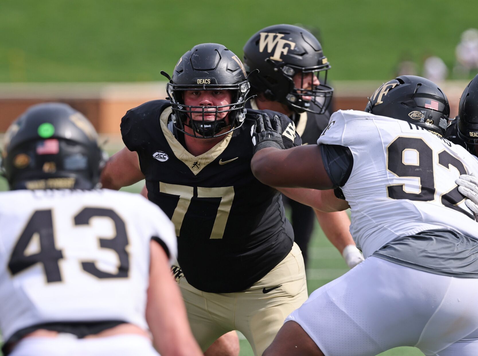Four observations of Wake Forest's spring scrimmage on Saturday afternoon