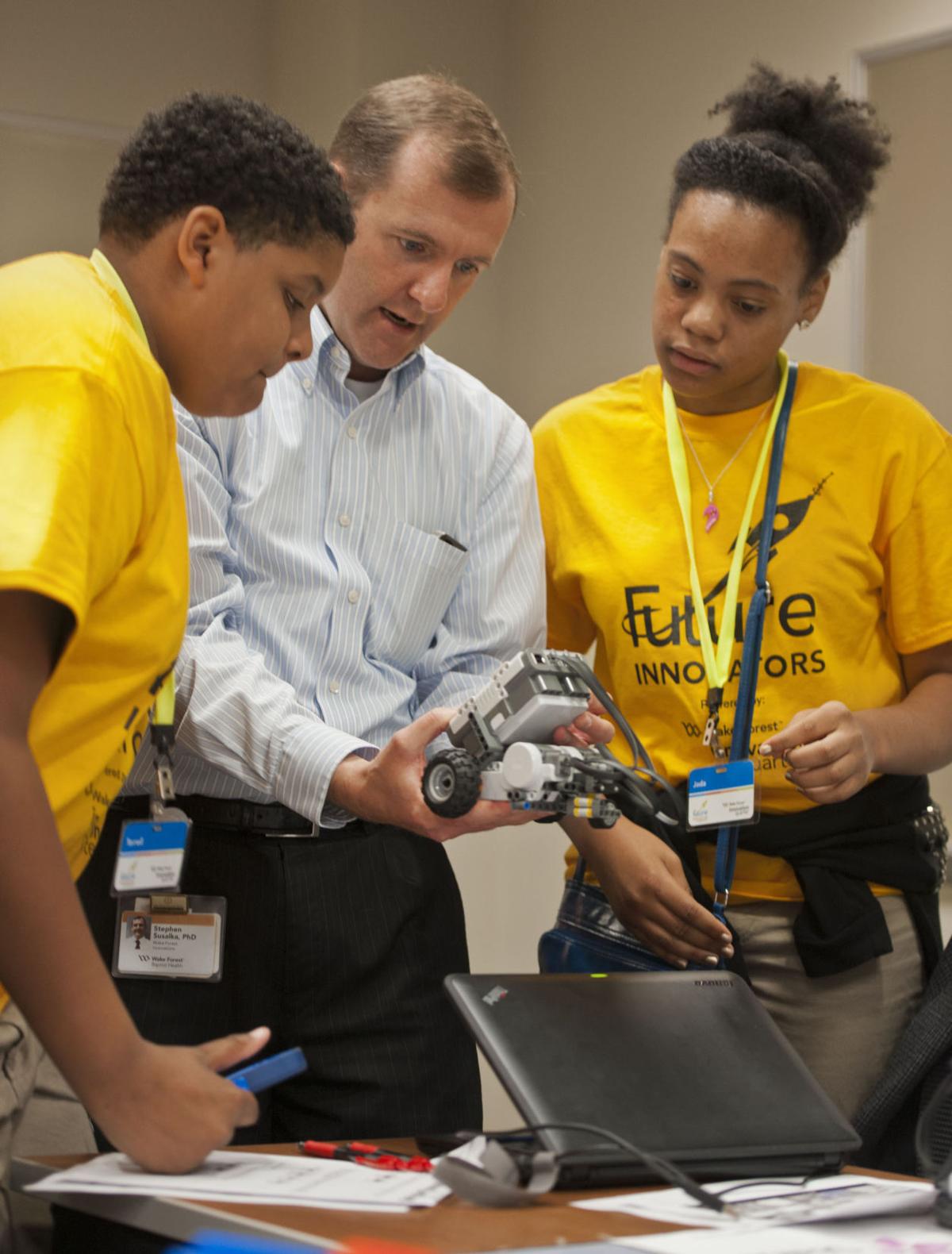 Wiley Magnet Middle School's Future Innovators at WF Innovation Quarter