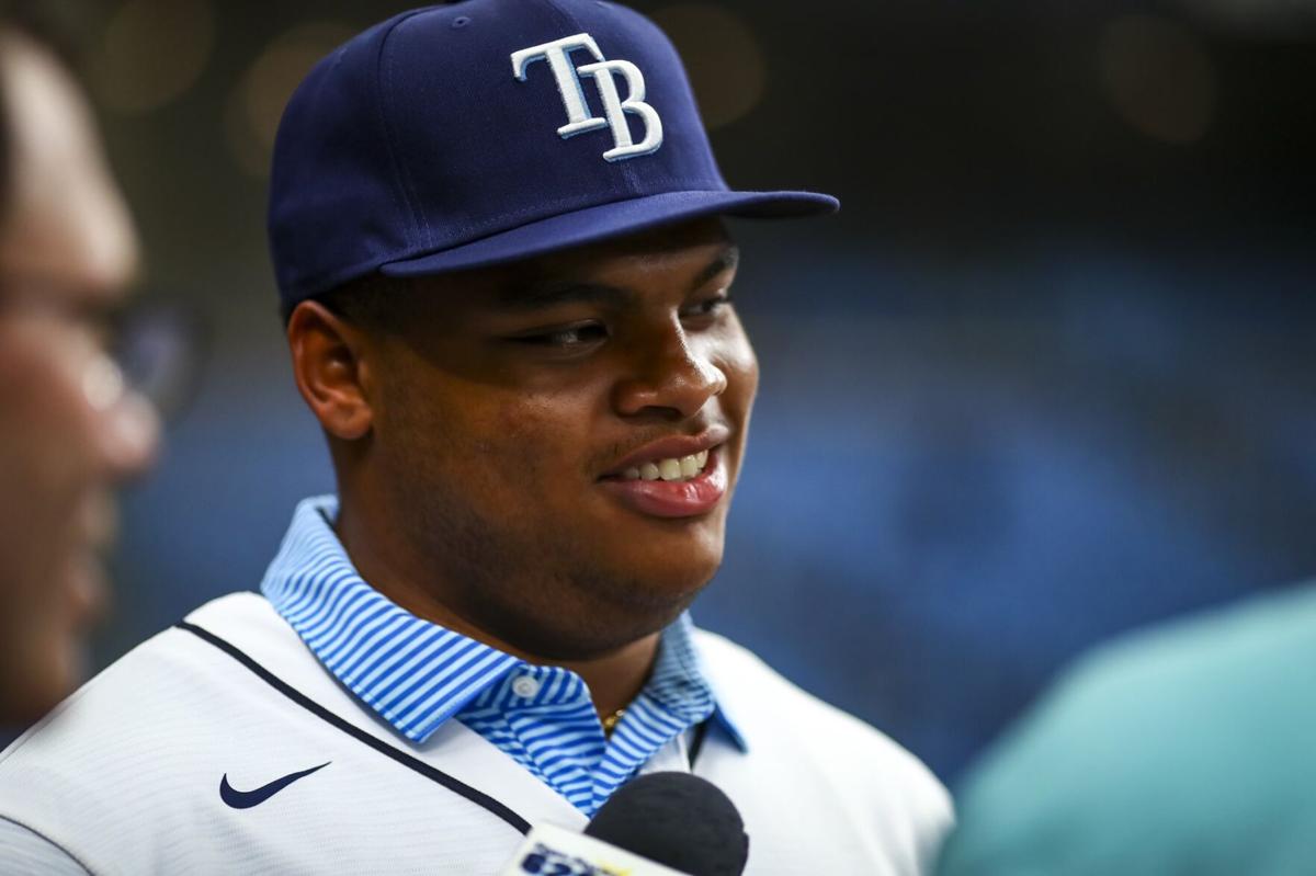 East Forsyth alum Xavier Isaac is having fun playing pro baseball