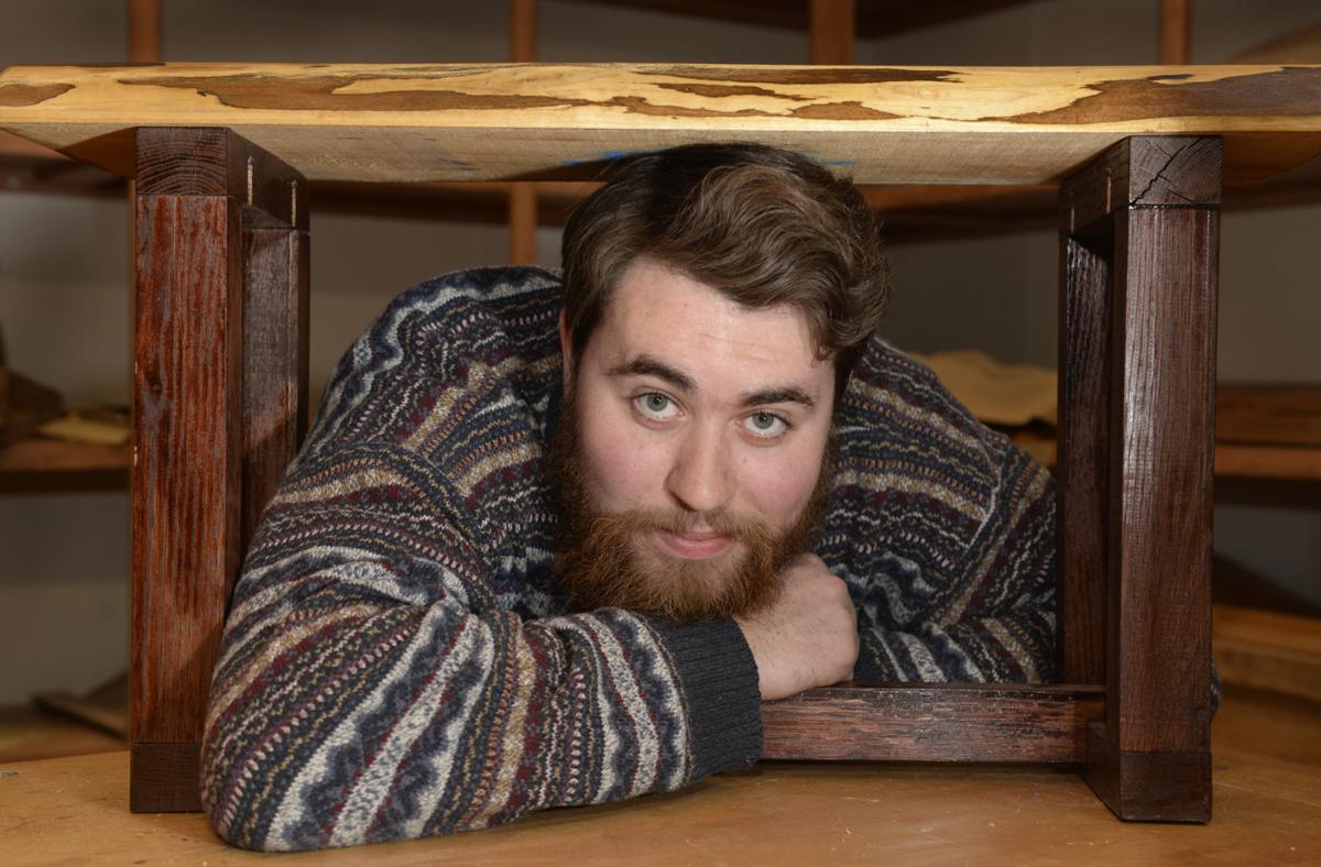 Artist creates sculptures that challenge perspectives