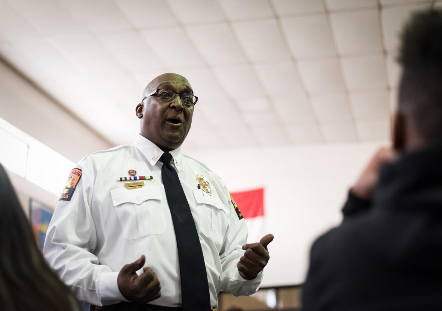 Taking risks and chances: Assistant fire marshal shares story of first ...