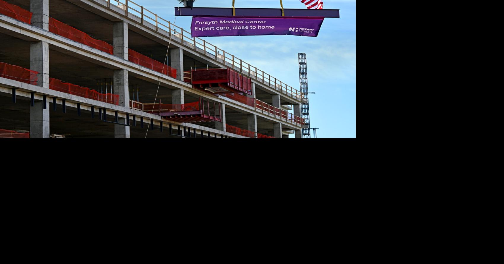 Forsyth Medical Center critical care tower reaches construction halfway ...