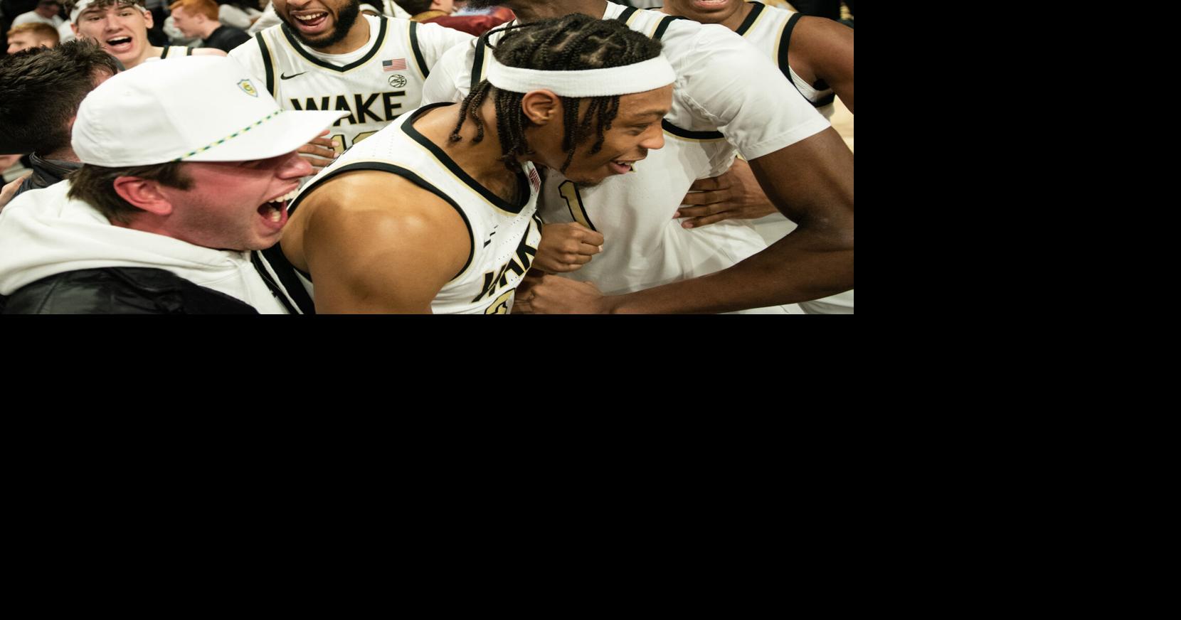 PHOTOS: Wake Forest beats North Carolina 98-76 in men's basketball