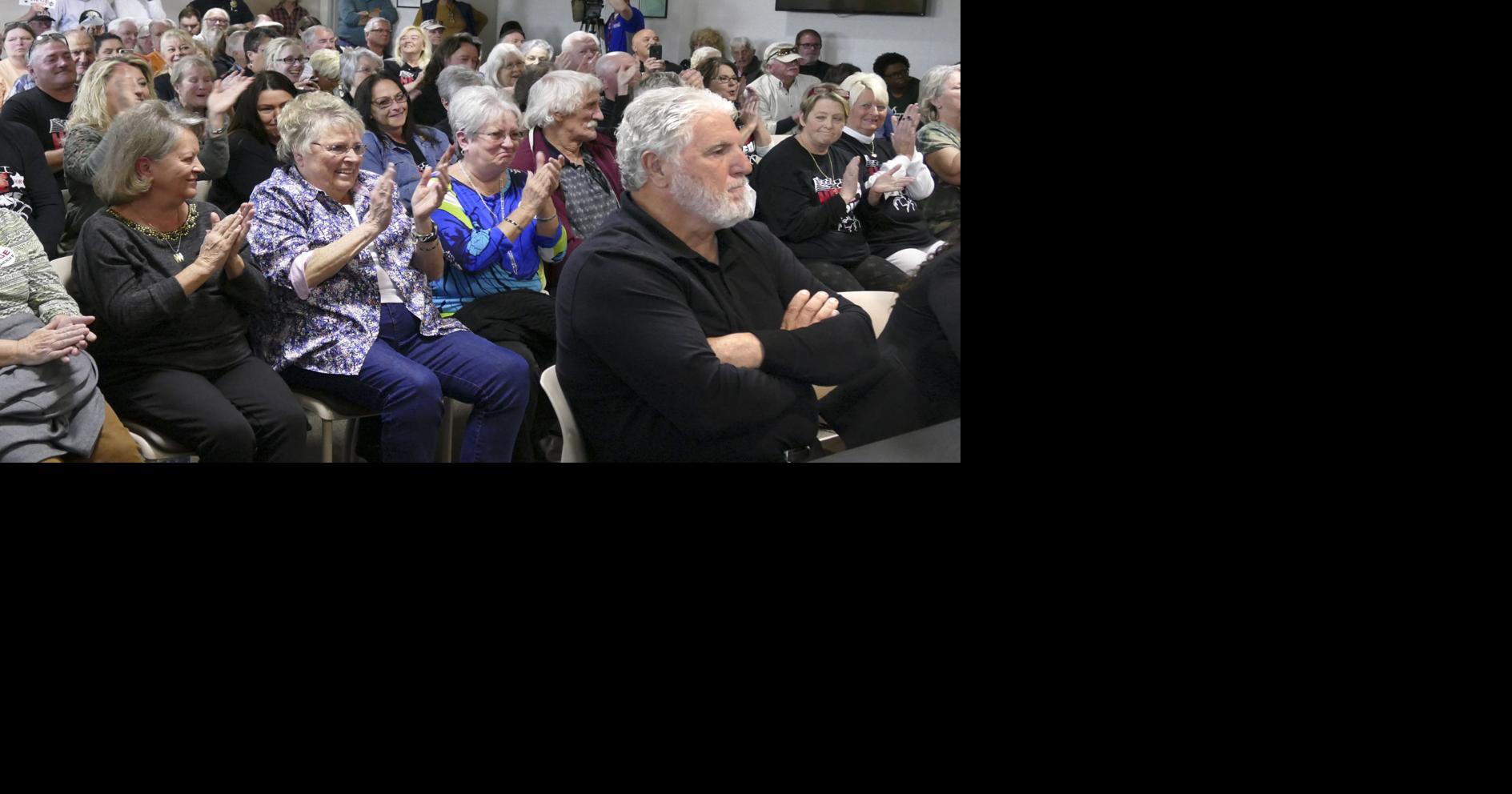 Photos: Hearing on Gerald Hege's campaign