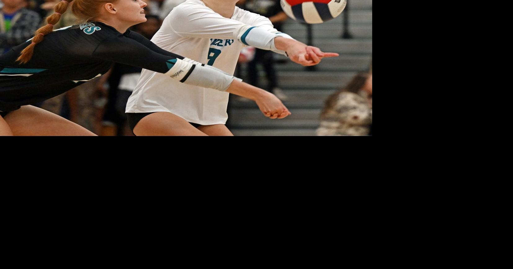 PHOTOS: Reagan volleyball falls to Cox Mill, 3-1, in NCHSAA 4A semifinals