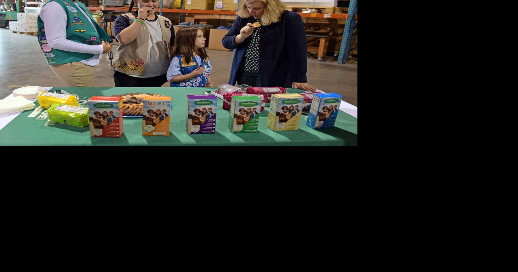 Girls Scouts stocking up for cookie season, which begins Jan. 14