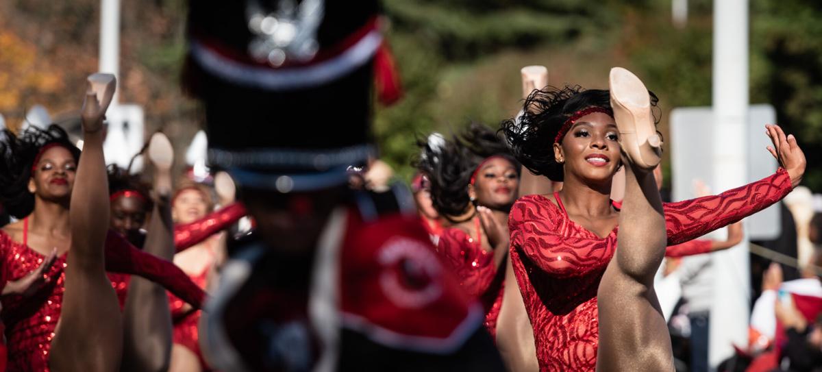 WSSU's homecoming parade brings peace to the community