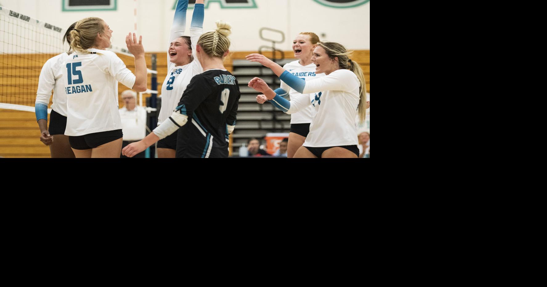 PHOTOS: Reagan 3-0 over Grimsley in volleyball