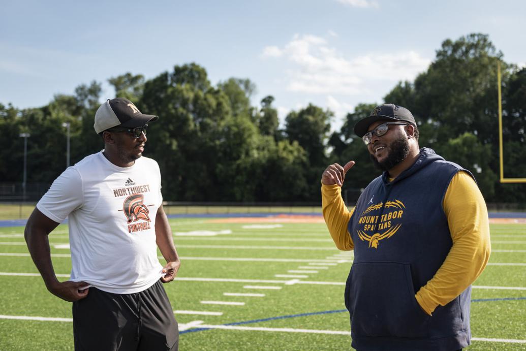 PHOTOS: Mount Tabor head football coach Tiesuan Brown and his brothers
