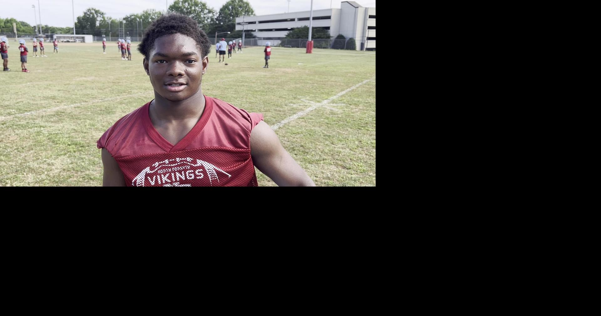 Xavier Johnson, North Forsyth football