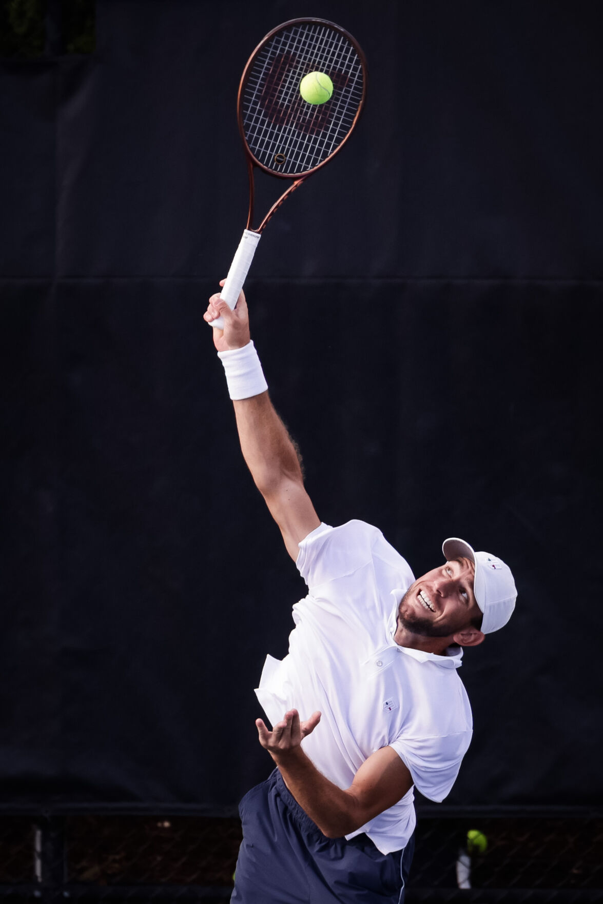 Tuesday action ATP Tour Winston-Salem Open Tennis Tournament