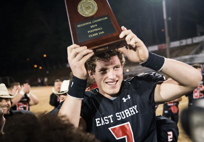 NCHSAA names Jefferson Boaz, East Surry's quarterback who signed with ...