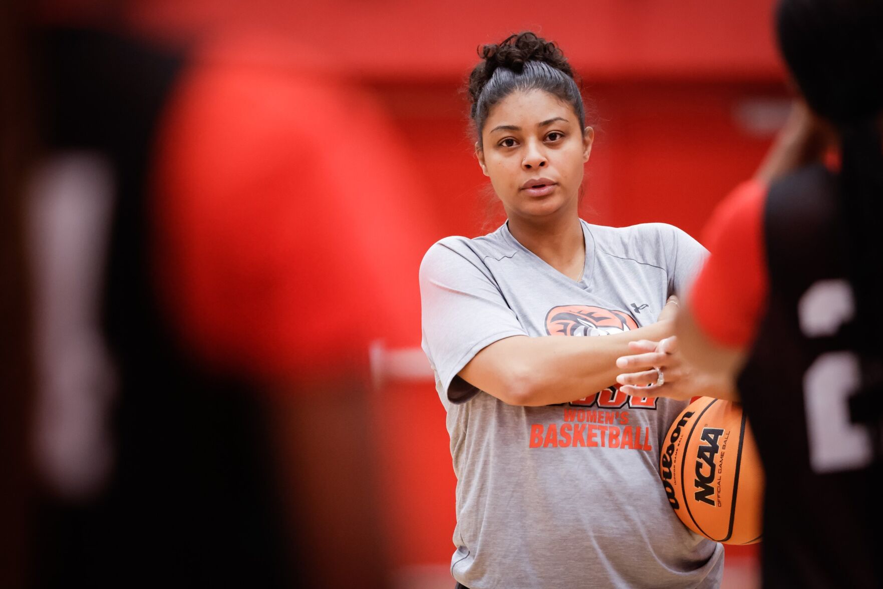 WSSU coach Tierra Terry doesn't let lupus slow her down