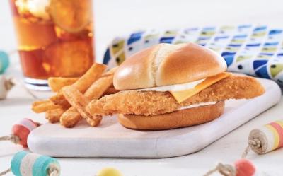 Bojangles offering fish sandwich during Lent