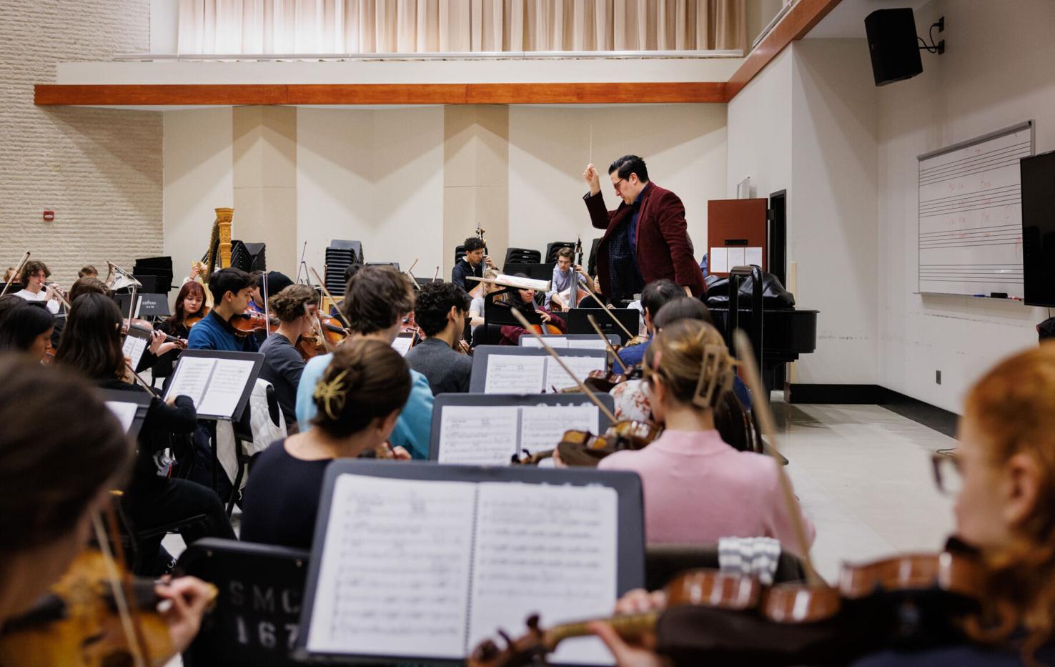 UNCSA guest orchestra conductor Felipe Tristán Nutcracker