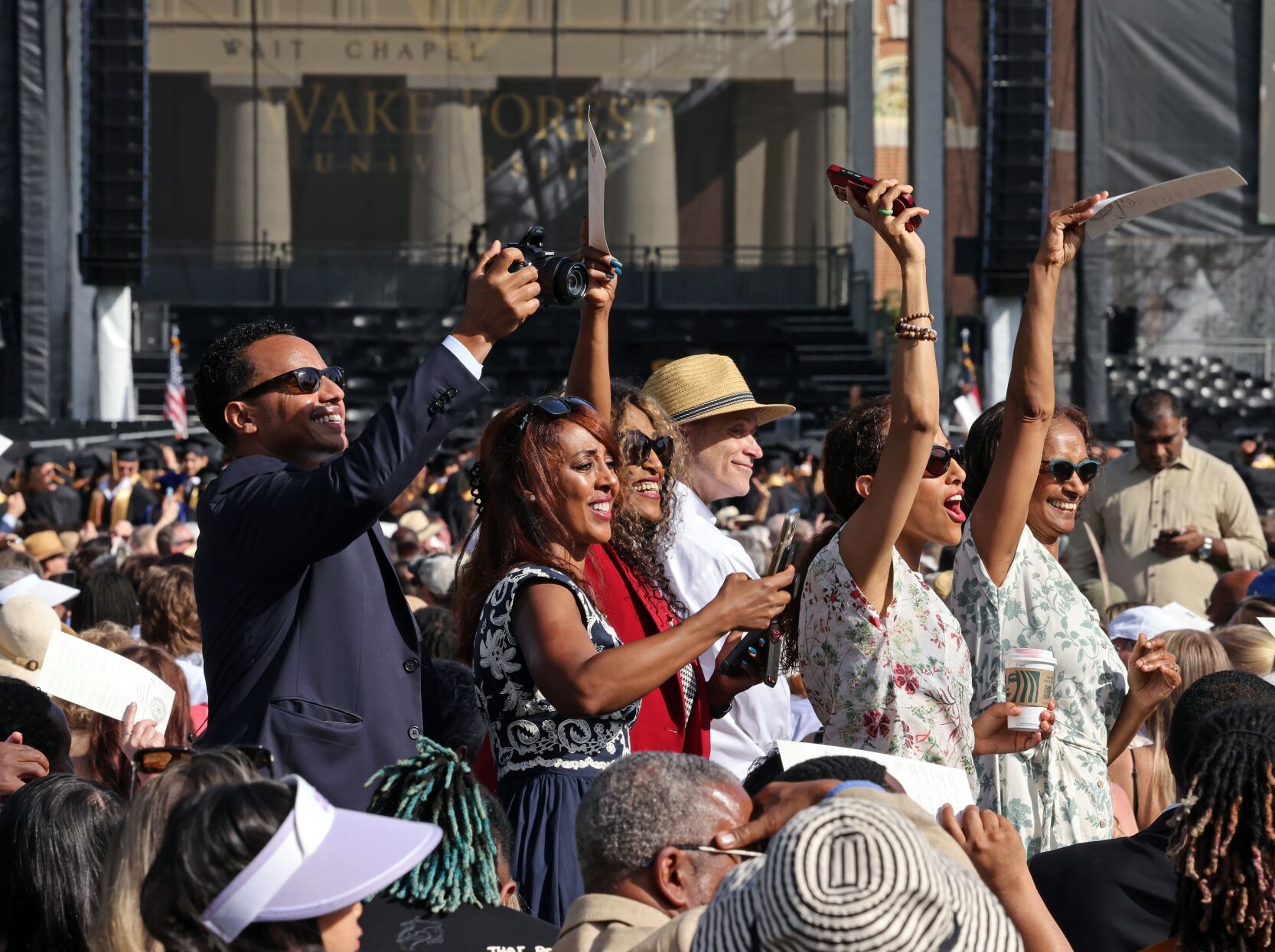 Wake Forest Commencement 2025