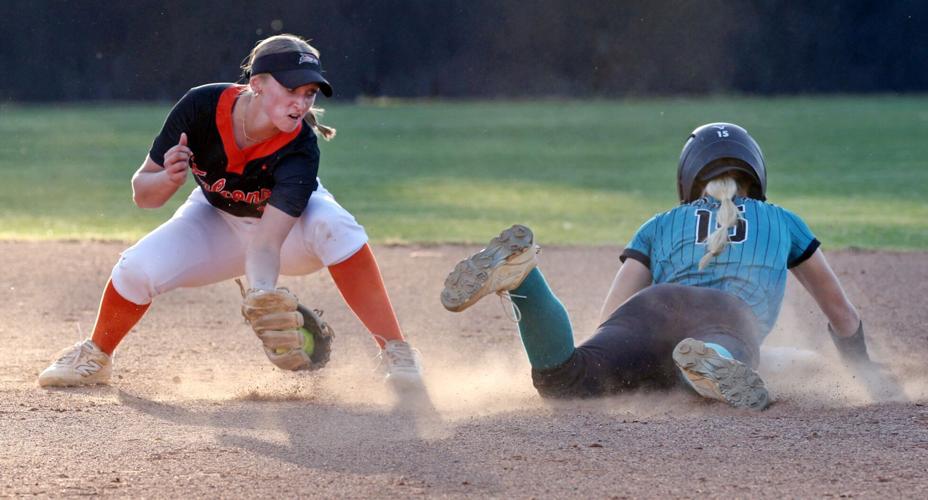 Reagan High School's Bailey Huff excels in softball, track