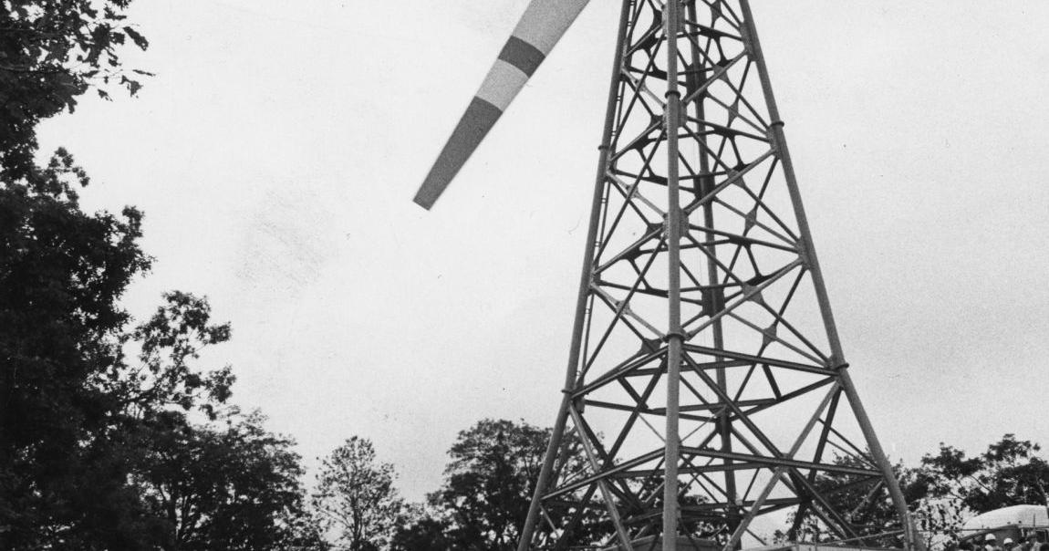 Ask SAM: Howard's Knob windmill blades spun quite a tale