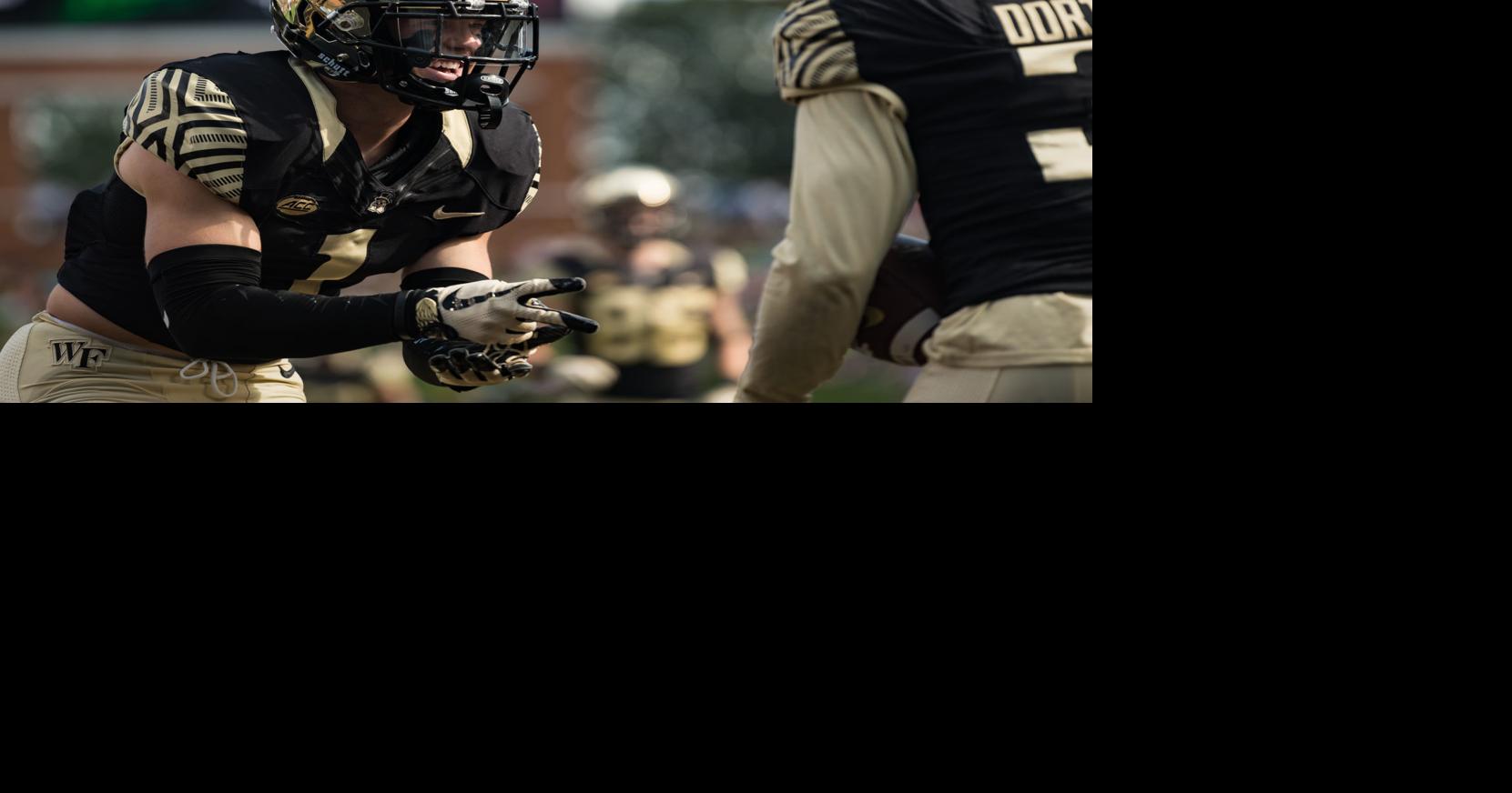 Alex Bachman traveled across America to play football at Wake Forest ...