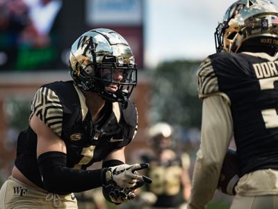 Alex Bachman traveled across America to play football at Wake Forest ...