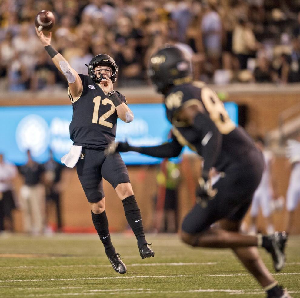 Mitch Griffis calls his first start for Wake Forest at quarterback 'a ...