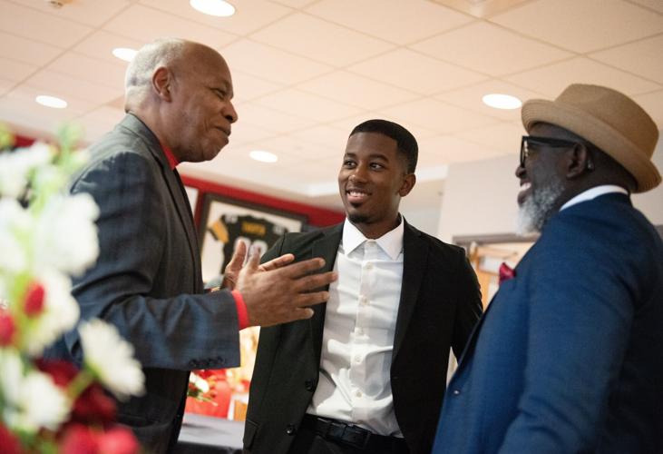 Rajah Caruth, a junior at WSSU and a rising star on the track, will ...