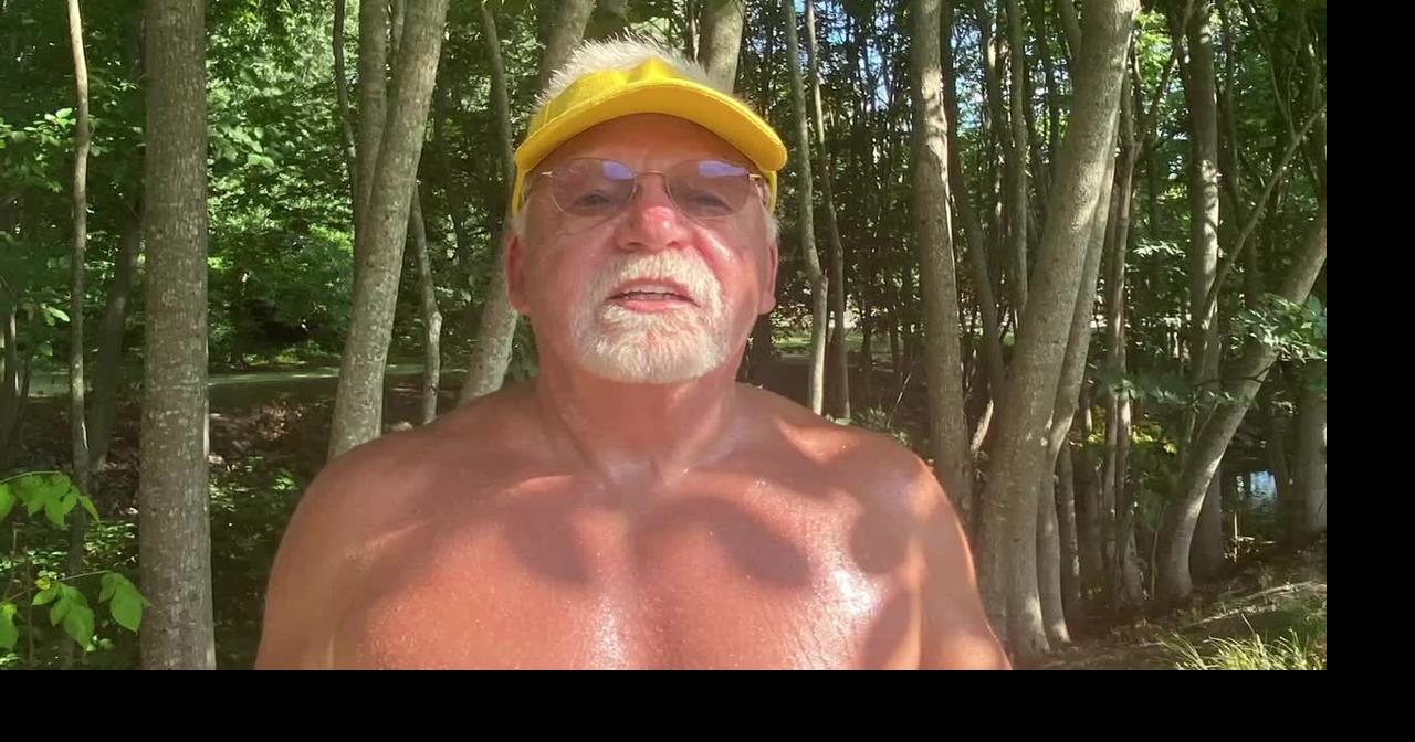 75-year-old Hobert Freeman was the oldest runner in the Ultimate Runner