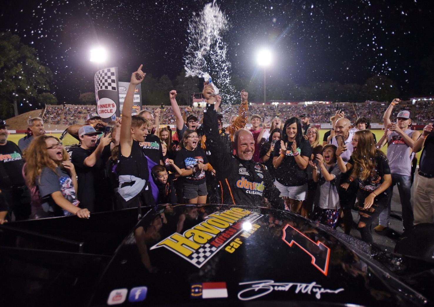 Amber Lynn, Zack Ore mix it up in first Sportsman race at Bowman Gray ...