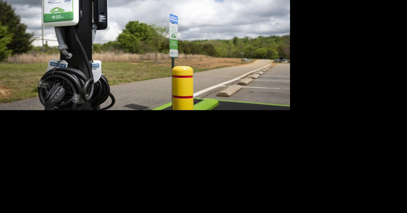 Duke Energy add three EV chargers in Winston-Salem in parks