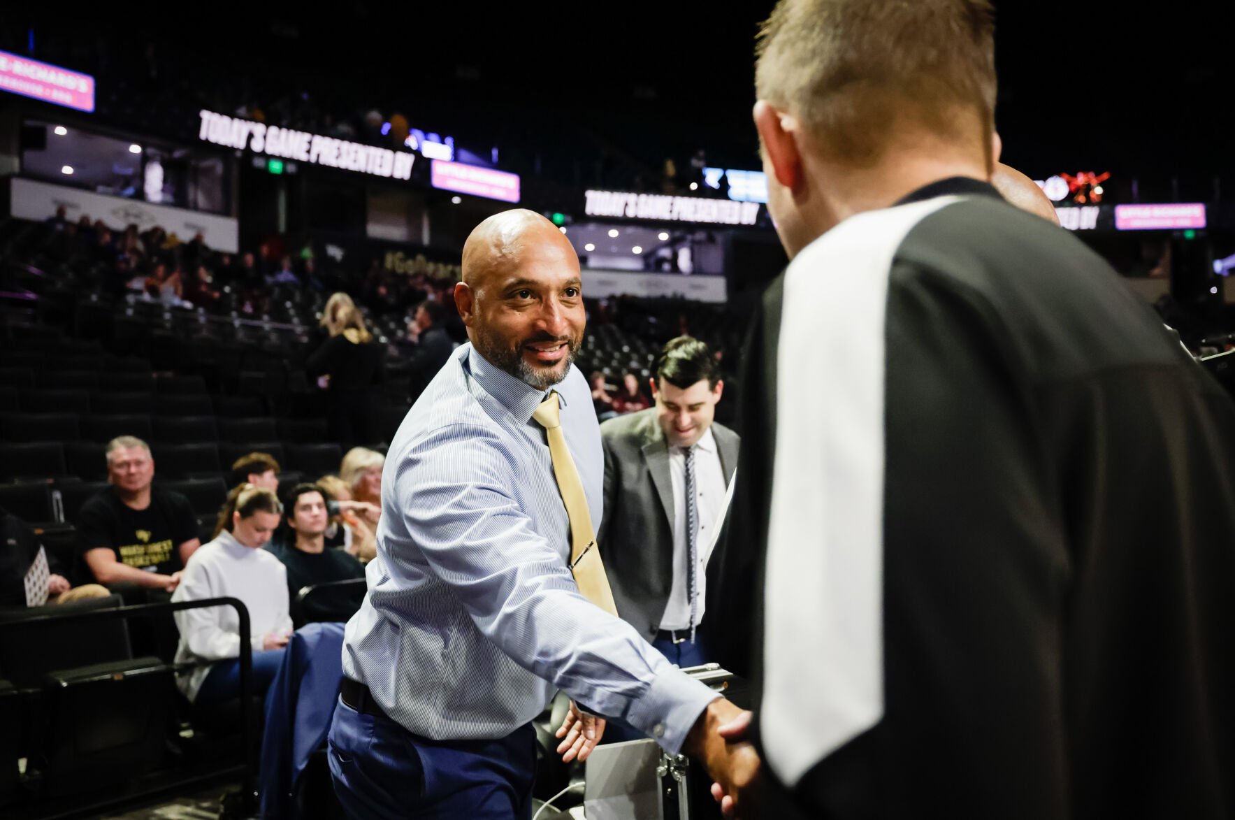 Wake Forest ACC Men's Basketball Game Virginia Tech Deacs