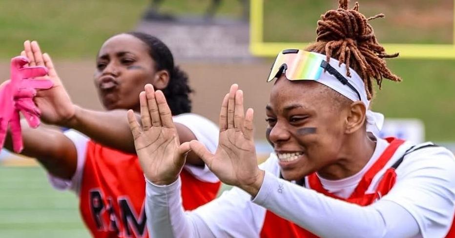 WSSU women's flag football team wins CIAA championship