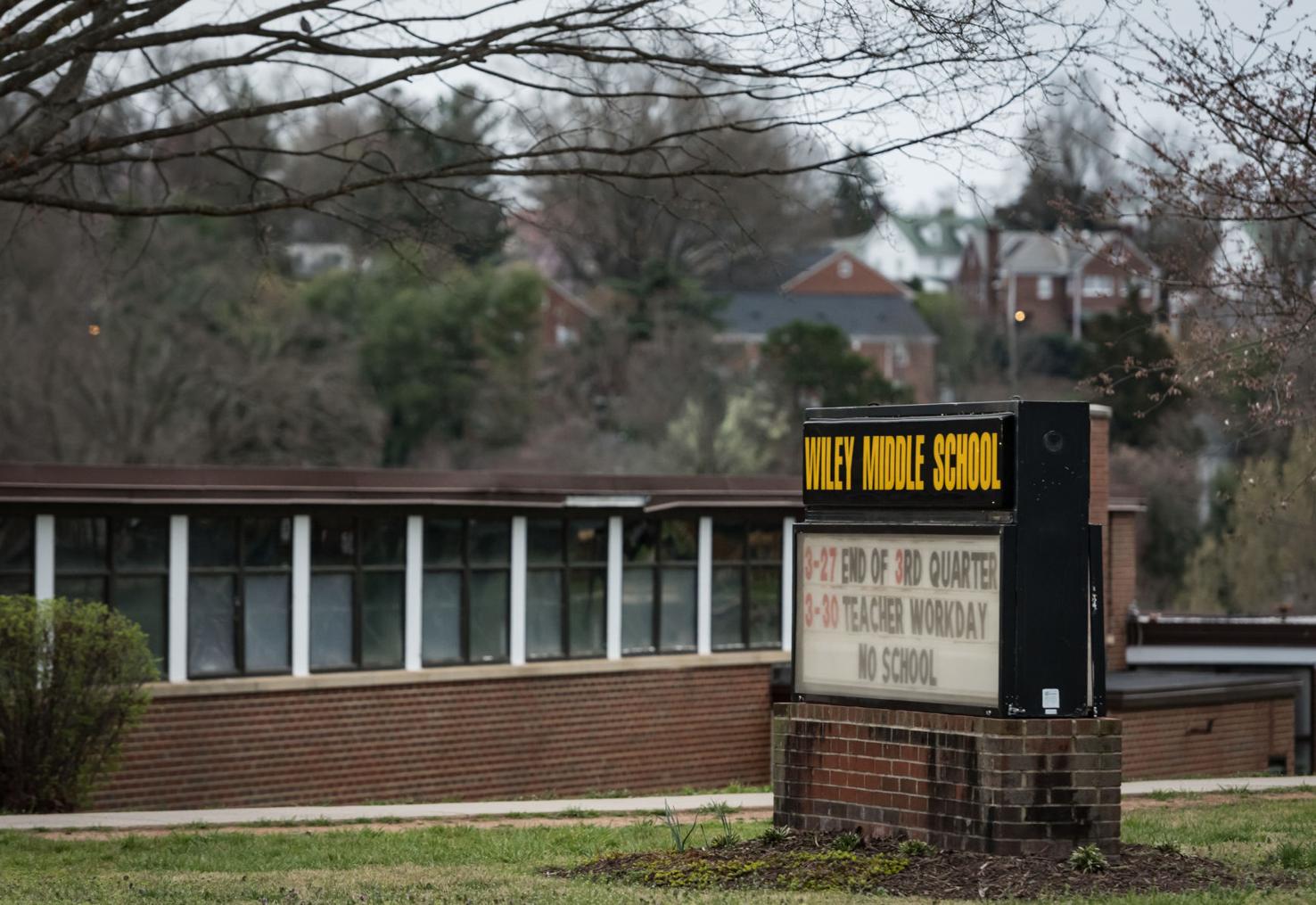Photos: Demolition of Wiley Magnet Middle School gym