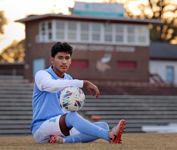 Ian Aviles is a standout center back for North Forsyth