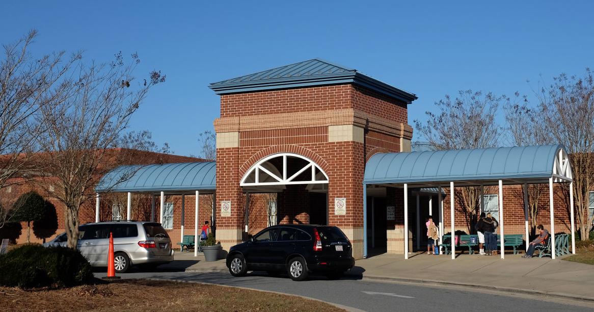 Gun found at Clemmons Middle School.