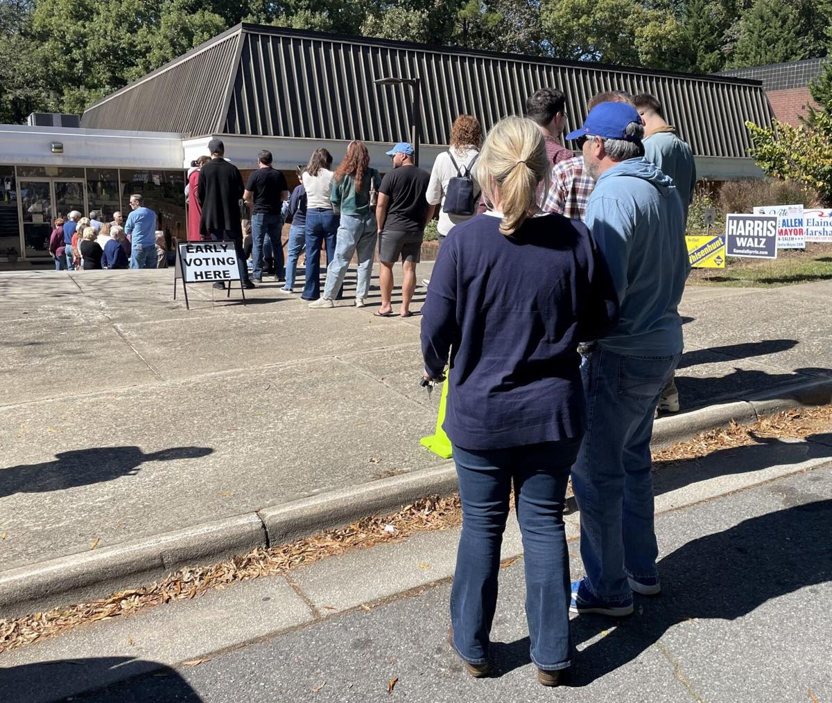 Late surge lifts Forsyth County turnout to 56% pre-election