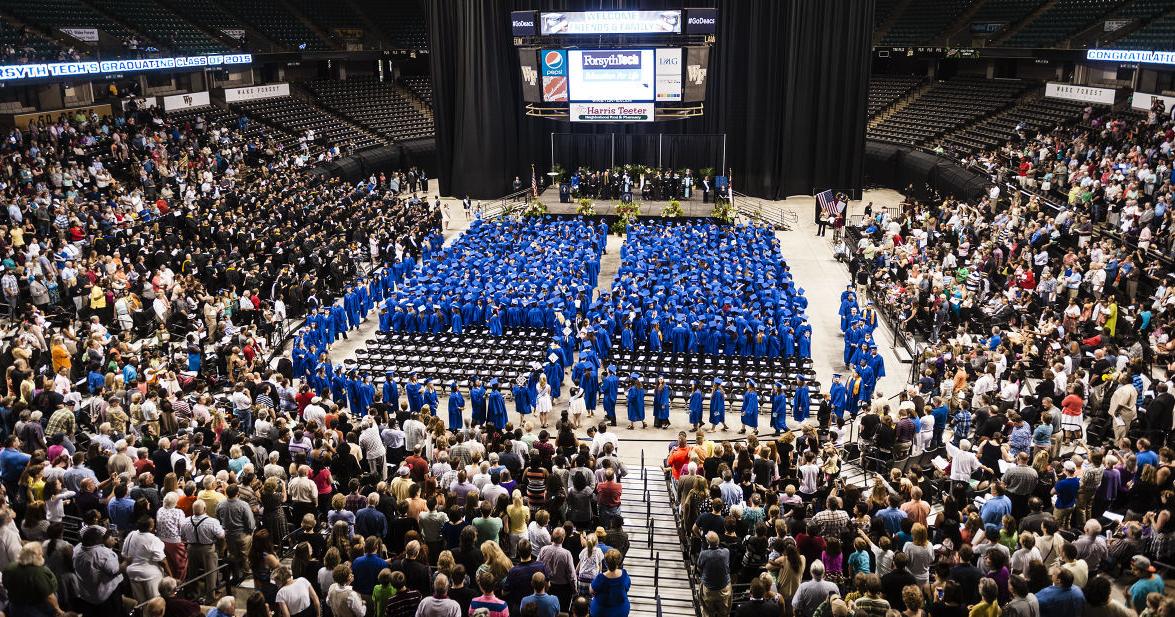 Forsyth Tech Graduation 2015
