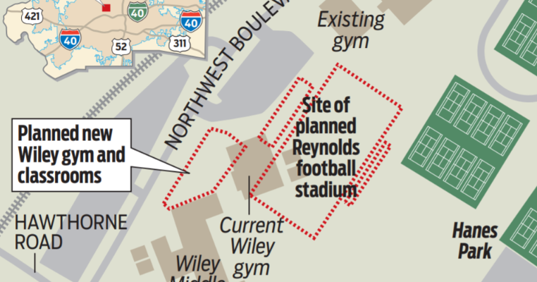 WS/FCS Board of Education approves plans for Wiley Middle School addition