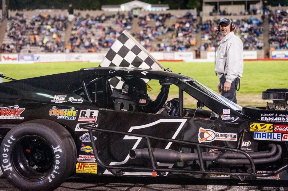 Burt Myers thrilled with bonus from win at Bowman Gray Stadium