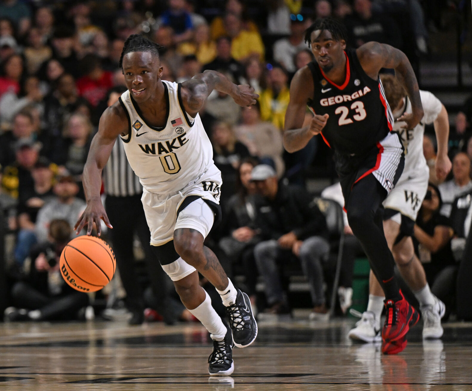 PHOTOS: Wake Forest falls to Georgia in NIT second round