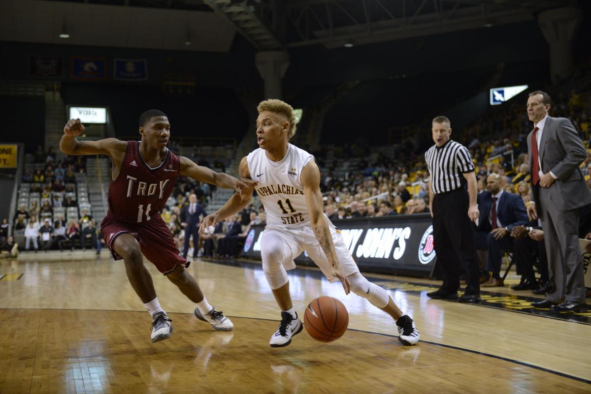 App State finishes strong, tops Troy, 78-74
