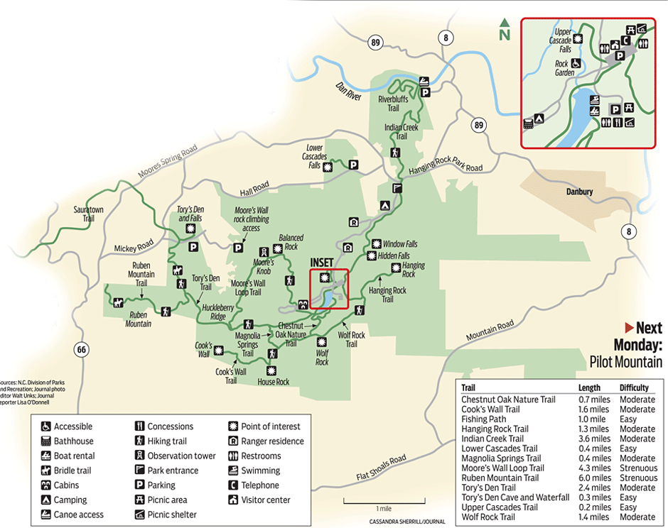 Winston-Salem Journal: Map