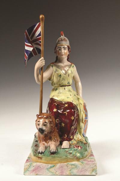Kovels: Britannia, the personification of Britain, dates to 1797