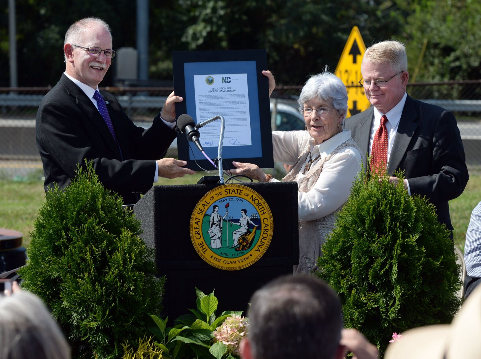 Pat Ivey retires as NCDOT division engineer in Forsyth Co