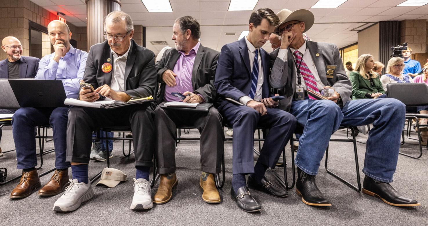 Sam Page attends provisional vote count in Rockingham County: See the ...