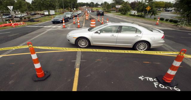 The roundabout way: Crews completing work on three circles on West ...