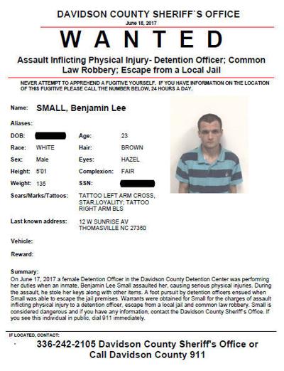 Dangerous inmate escapes Davidson County jail after assaulting guard ...