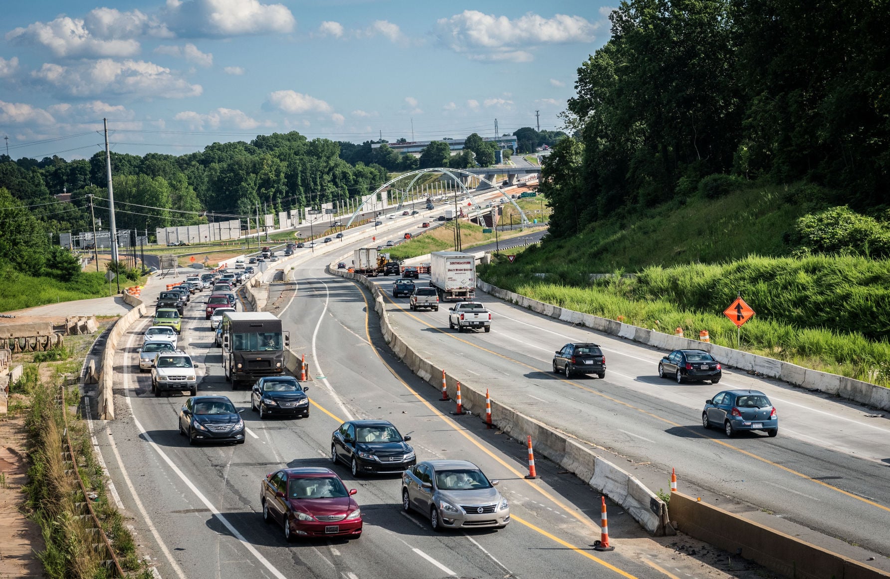 Bridge work to slow travel on U.S. 52 in Winston-Salem NC