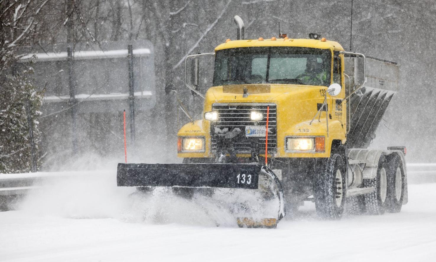 Giant Greensboro snow means play for some and work for others: See the ...